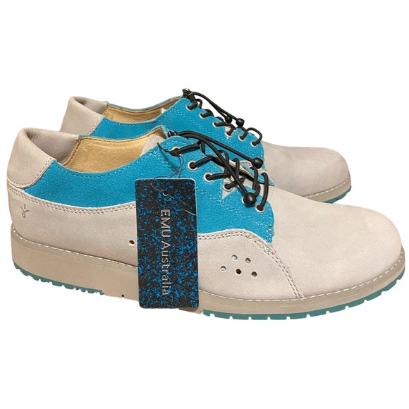 Emu | Shoes | Emu Nwt Pemburton Green Suede Leather Lace Up Sneakers ...